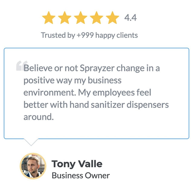 Sprayzer changed my office – sprayzer